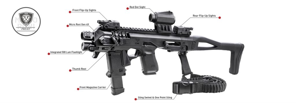 Micro Roni G4 - KIT PRO - Para pistolas CZ P10C y CZ P10F