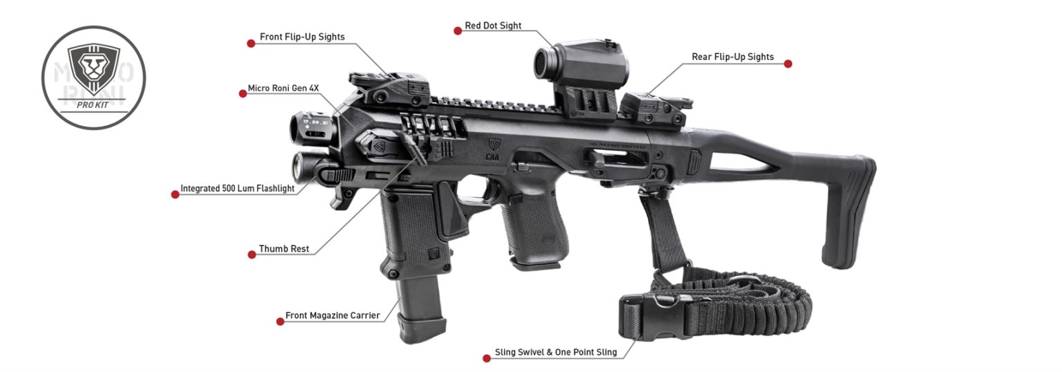 Micro Roni G4 - KIT PRO - Para pistolas CZ P10C y CZ P10F