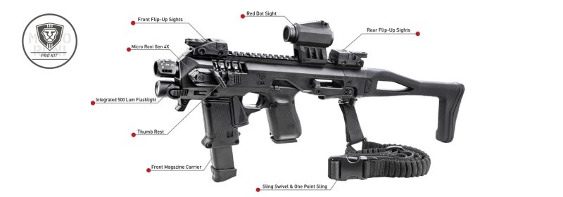 Micro Roni G4 - KIT PRO - Para pistolas CZ P10C y CZ P10F