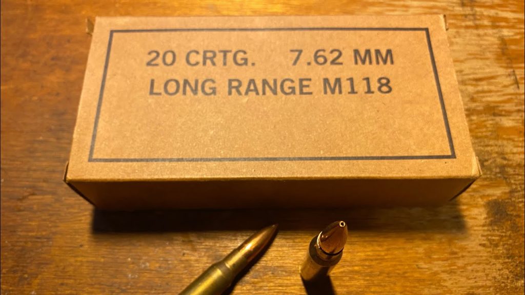 Munition 7.62x51mm M118 175gr Long Range